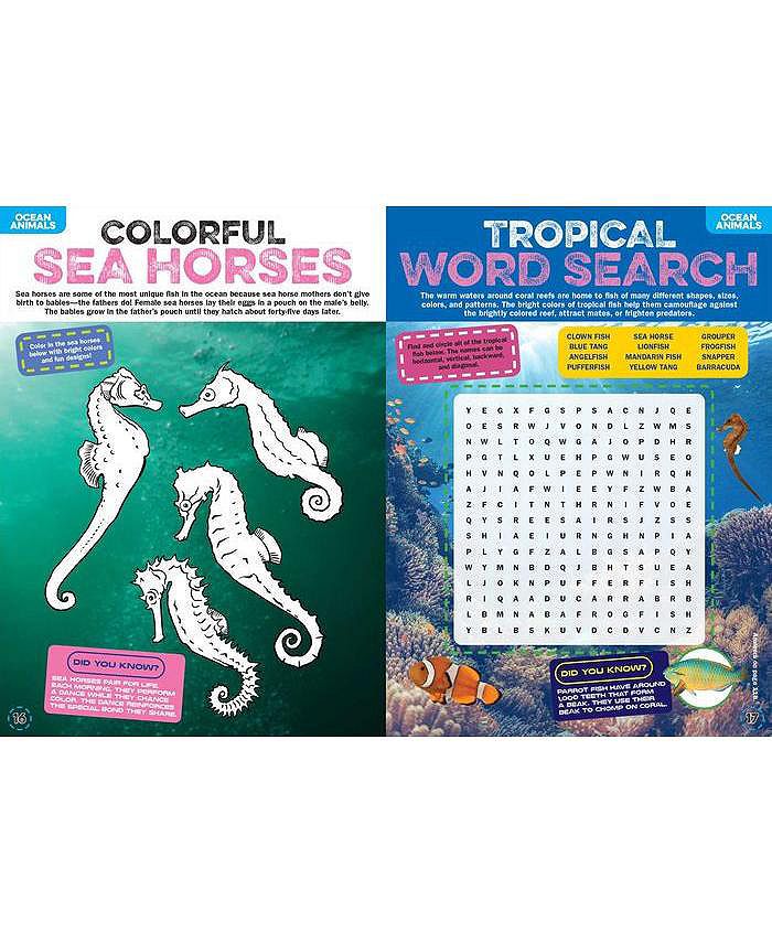 Barnes & Noble Animal Planet- Real Life Sticker and Activity Book ...