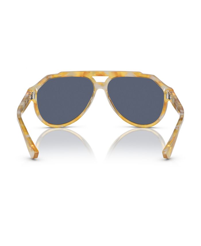 Dolce&Gabbana Men's Polarized Sunglasses, DG4452 - Macy's