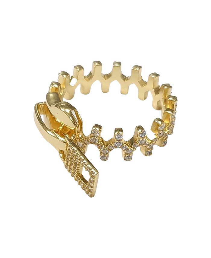 Allison Avery Zipper Ring - Macy's