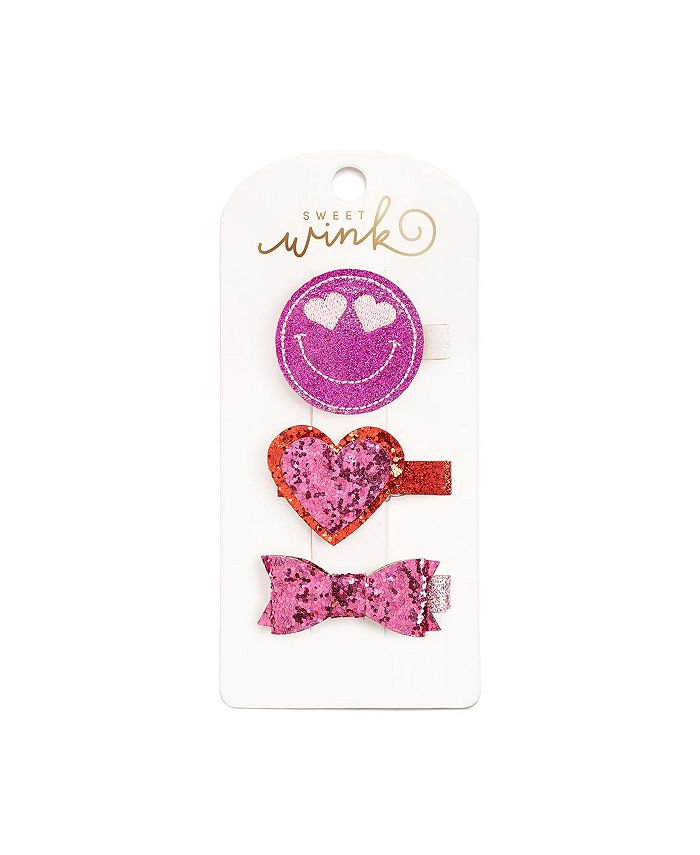 Sweet Wink Child Girl Lover Babe Clip Set - Macy's