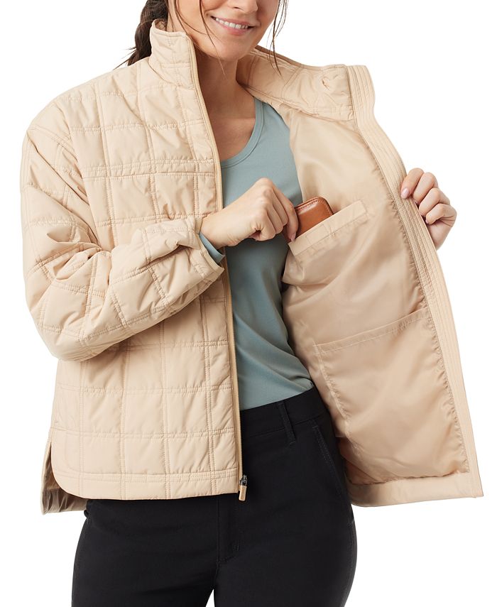 BASS OUTDOOR Women's Oversized Spring Puffer Jacket - Macy's