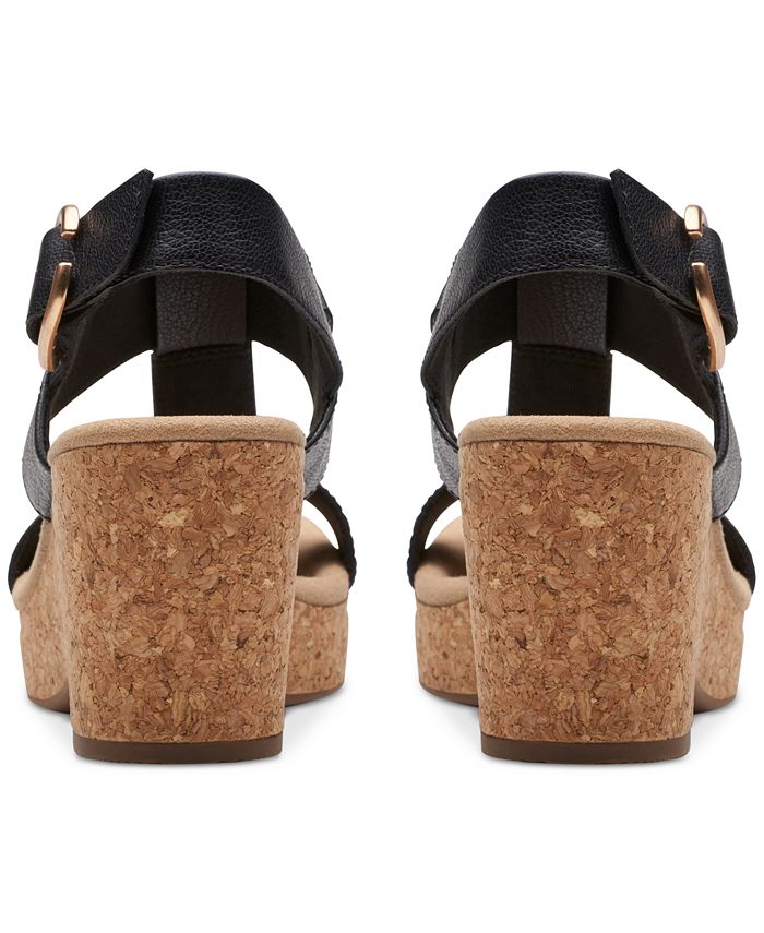 Clarks Giselle Style Wedge Heel Platform Sandals - Macy's