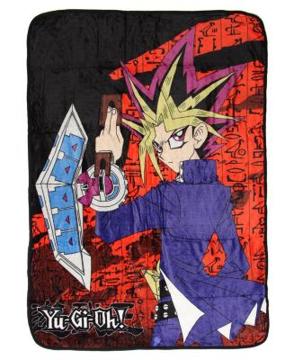 Yu-Gi-Oh! Trading Card Game Yugi Mutou Soft Plush Fleece Throw Blanket ...