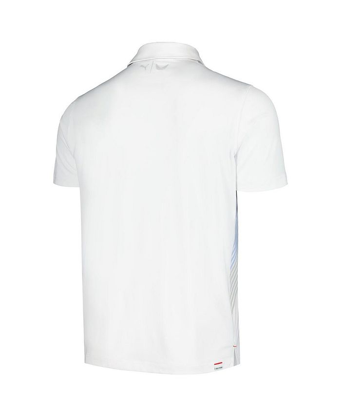 Puma Men's White THE PLAYERS Volition Jet Polo Shirt - Macy's