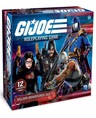G.I. Joe Roleplaying Game Villain Miniatures Set 1 - Macy's