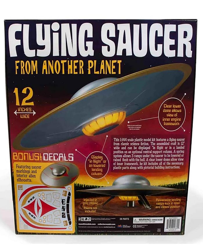 Round 2 12" Flying Saucer Building Kit - Macy's