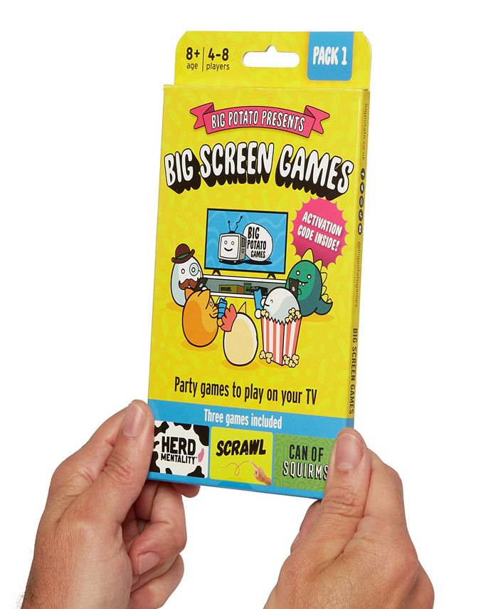 Big Potato Games Big Screen Games Box USA Party Games - Macy's