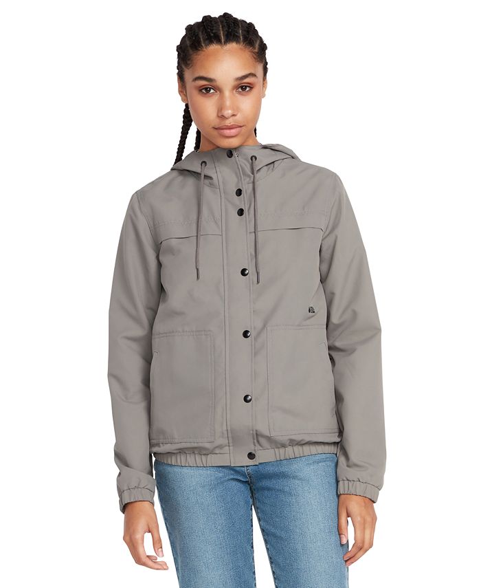 Volcom Juniors' Enemy Stone Windbreaker - Macy's