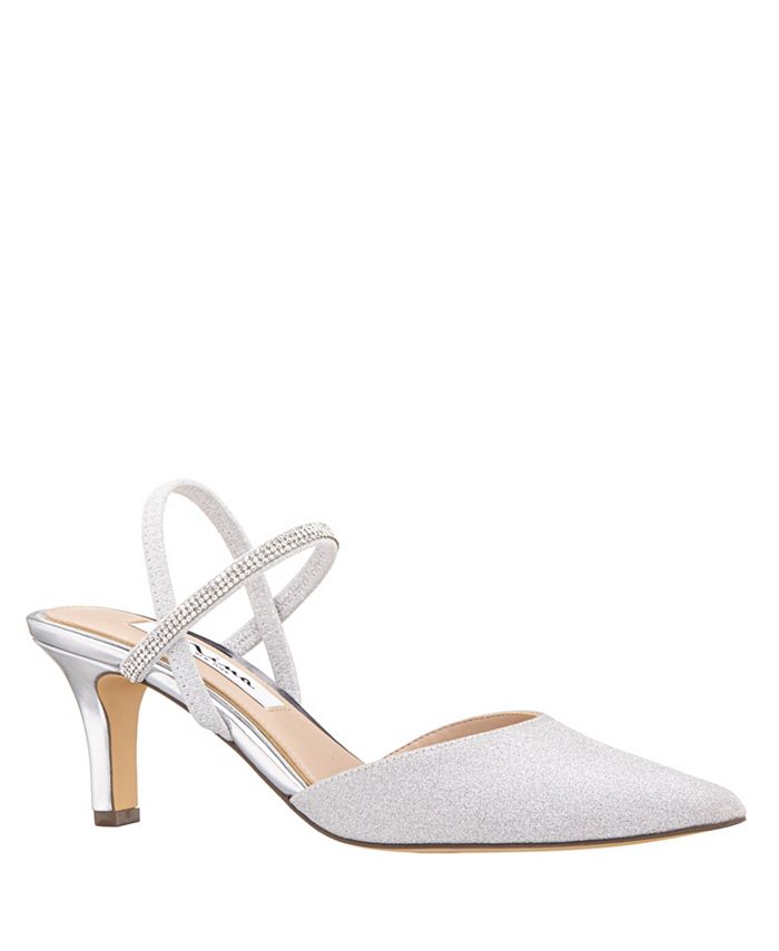 Nina Women's Billie Slingback Evening Pumps - Macy's