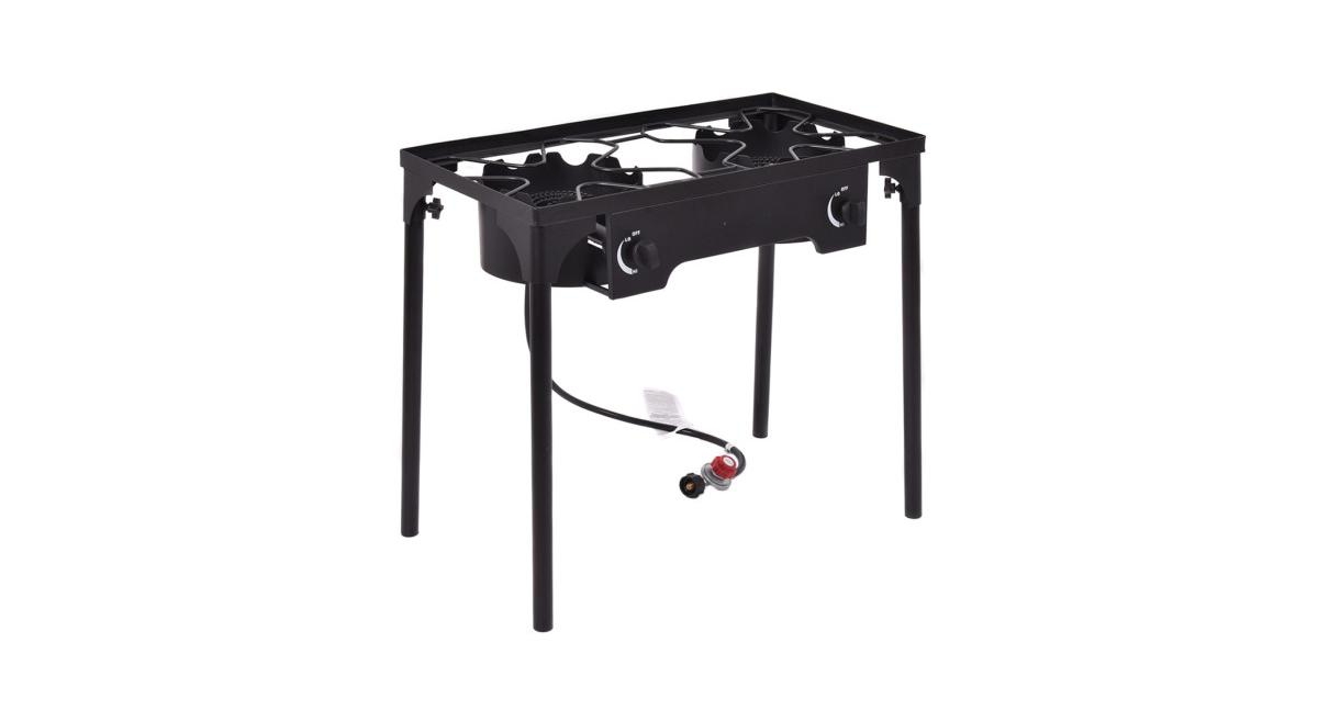 Click here for 150000 Btu Double Burner Outdoor Stove Bbq Grill -... prices