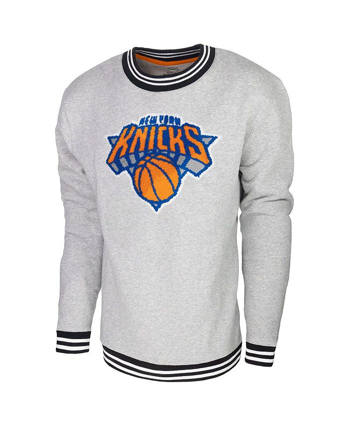 Stadium Essentials Men's Heather Gray New York Knicks Club Level ...