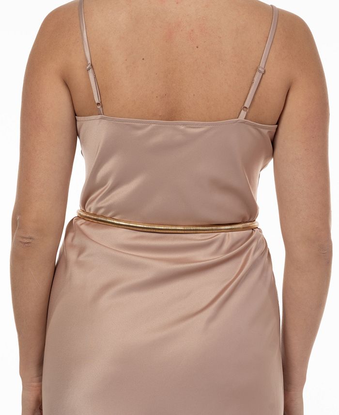 I.N.C. International Concepts Women's Rhinestone Cobra Stretch Belt, Created for Macy's - Macy's