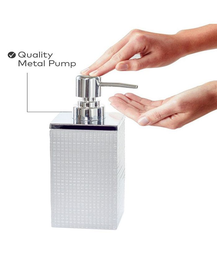Creative Scents Estella White Liquid Soap Dispenser Macys