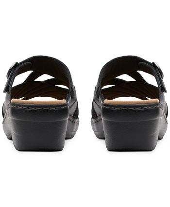 Clarks Merliah Holly Strappy Wedge Heel Platform Sandals - Macy's