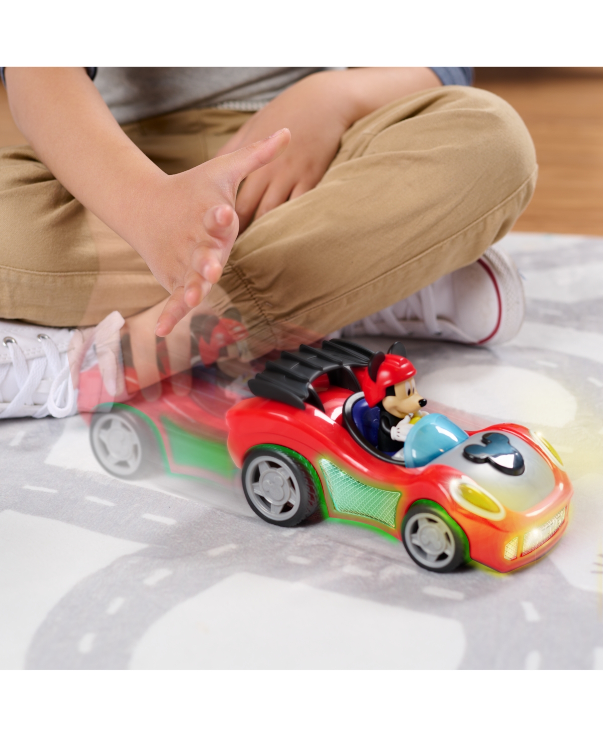 Inside Out 2 Kids' Rev 'n Go Vehicles With Lights And Sounds, Mickey's ...