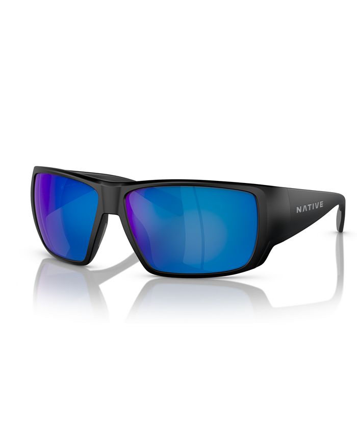 Native Eyewear Native Men's Sightcaster Polarized Sunglasses, Mirror ...