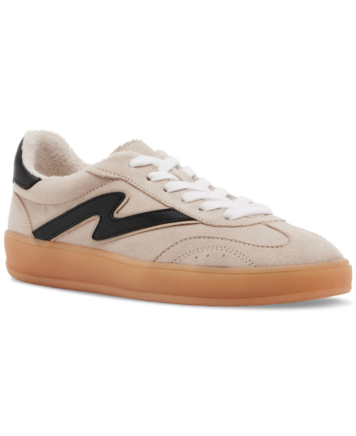 Click here for Madden Girl Giia Lace-Up Low-Top Sneakers - Taupe... prices