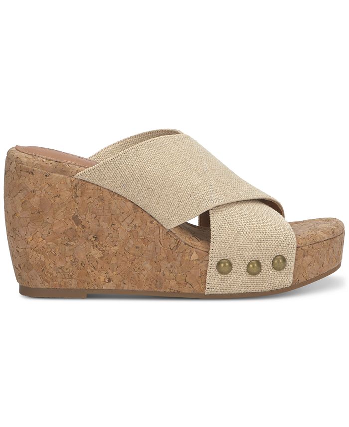 Lucky Brand Women's Valmai Platform Wedge Sandals - Macy's