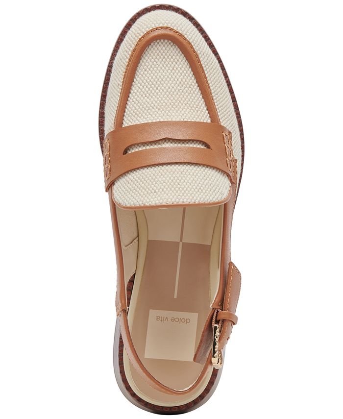 Dolce Vita Women's Hardi Tailored Slingback Loafers - Macy's