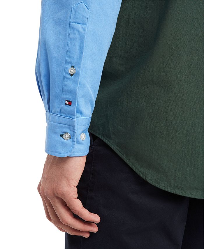 Tommy Hilfiger Men's Colorblocked Shirt - Macy's