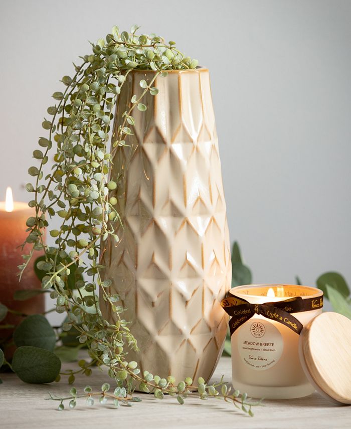 Vance Kitira 4" Meadow Breeze Candle - Macy's