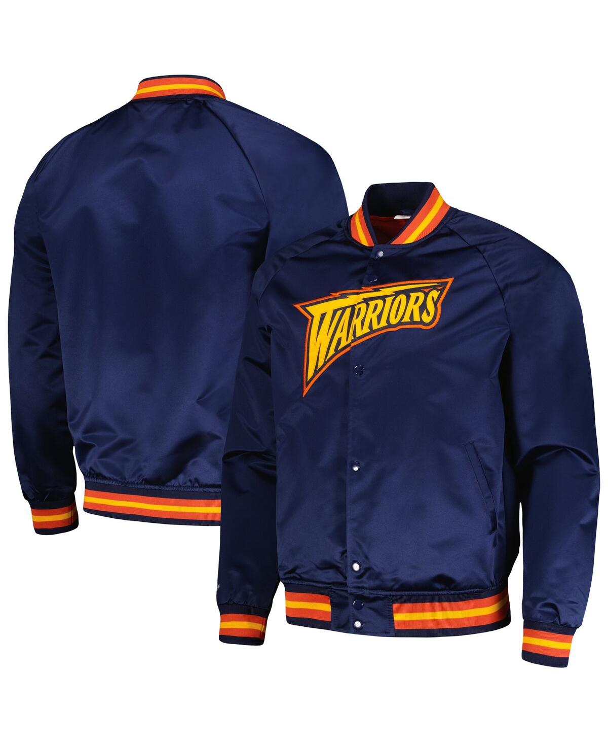 Click here for Mens Mitchell & Ness Navy Golden State Warriors Ha... prices