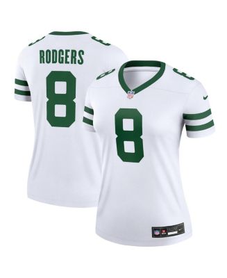 Women's Nike Aaron Rodgers Spotlight White New York Jets Alternate ...