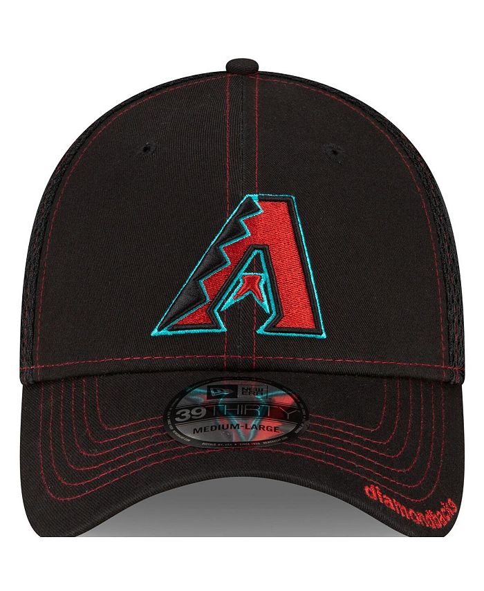 New Era Men's Black Arizona Diamondbacks Neo 39THIRTY Flex Hat - Macy's