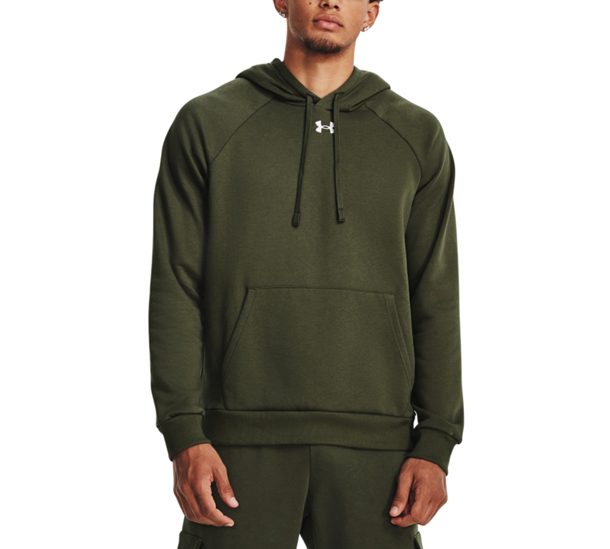 Click here for Under Armour Mens Rival Logo Embroidered Fleece Ho... prices