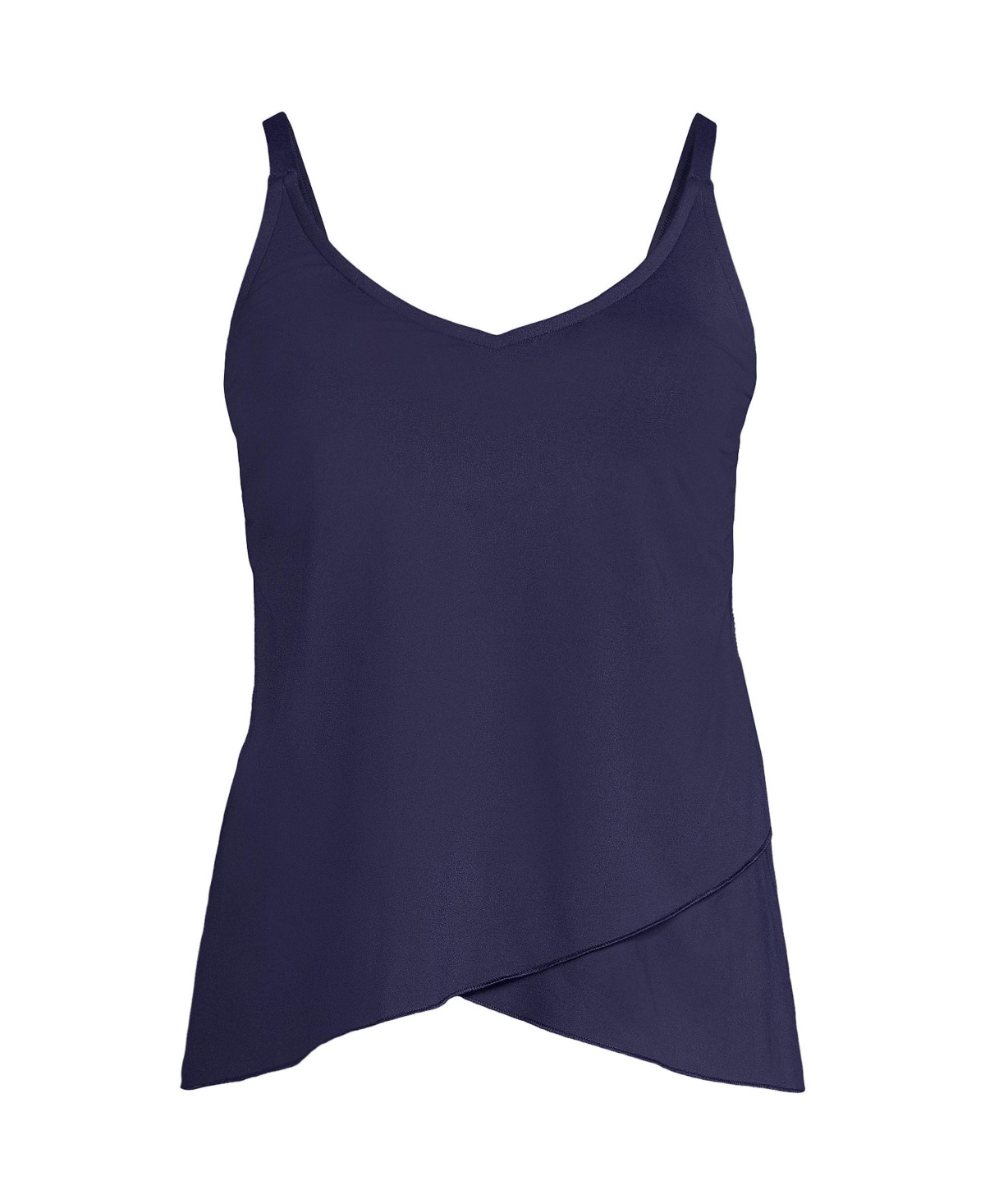Click here for Lands End Womens Tulip Hem Tankini Top - Deep sea... prices