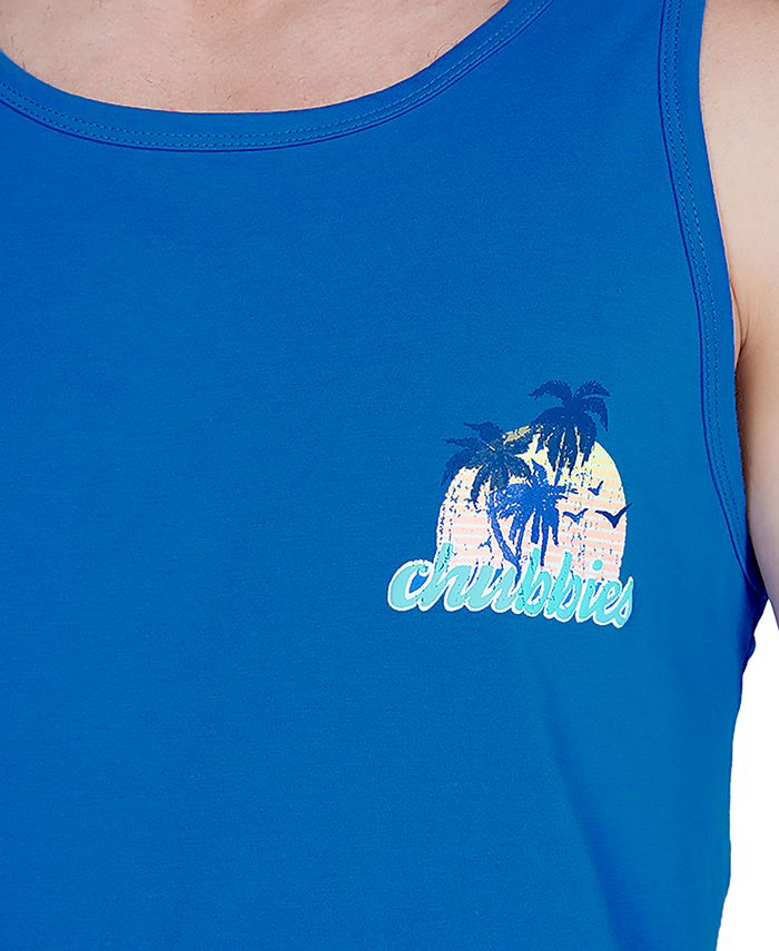 Chubbies Men's The Giant Wave Logo Graphic Tank - Macy's