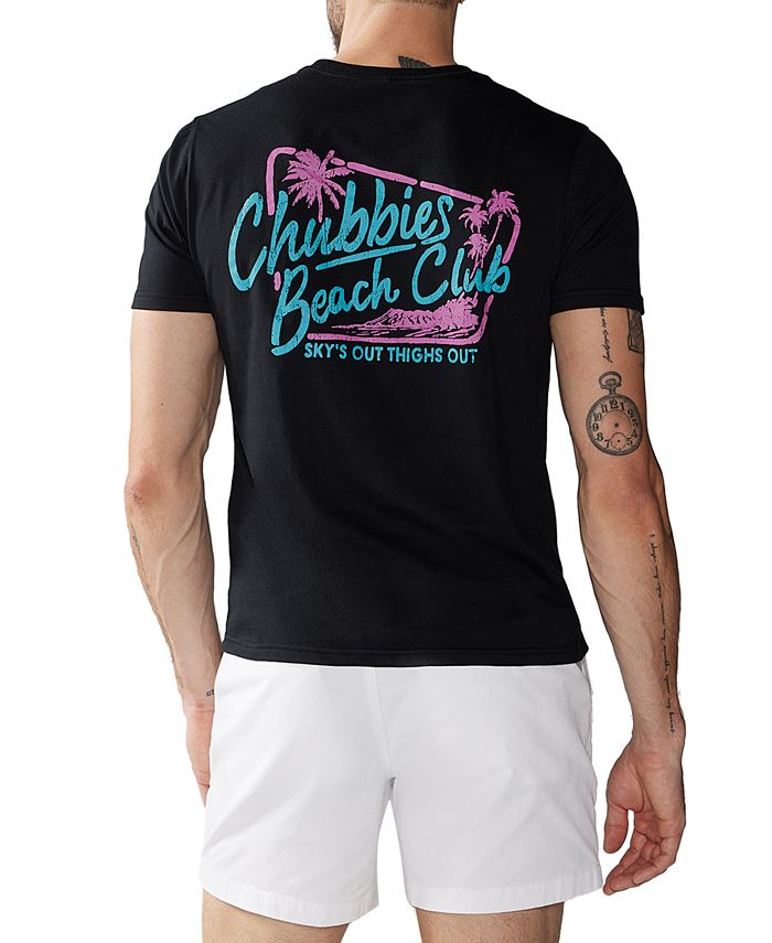 Chubbies Men's The Club Soto Relaxed-Fit Logo Graphic T-Shirt - Macy's
