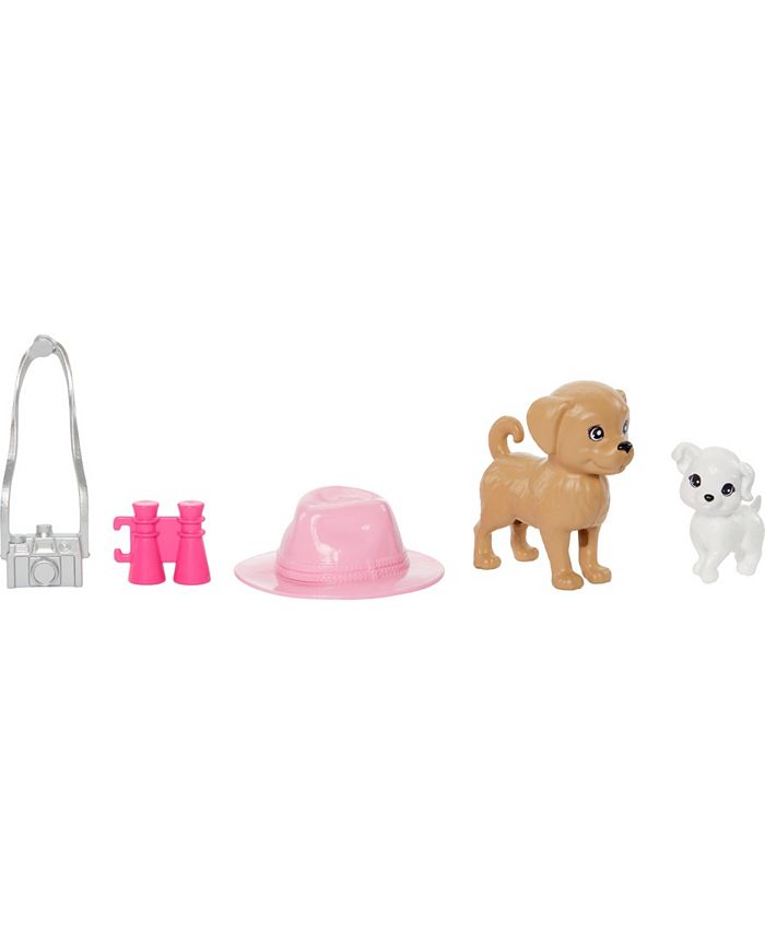 Barbie and Stacie Sister Doll Set with 2 Pet Dogs and Accessories - Macy's