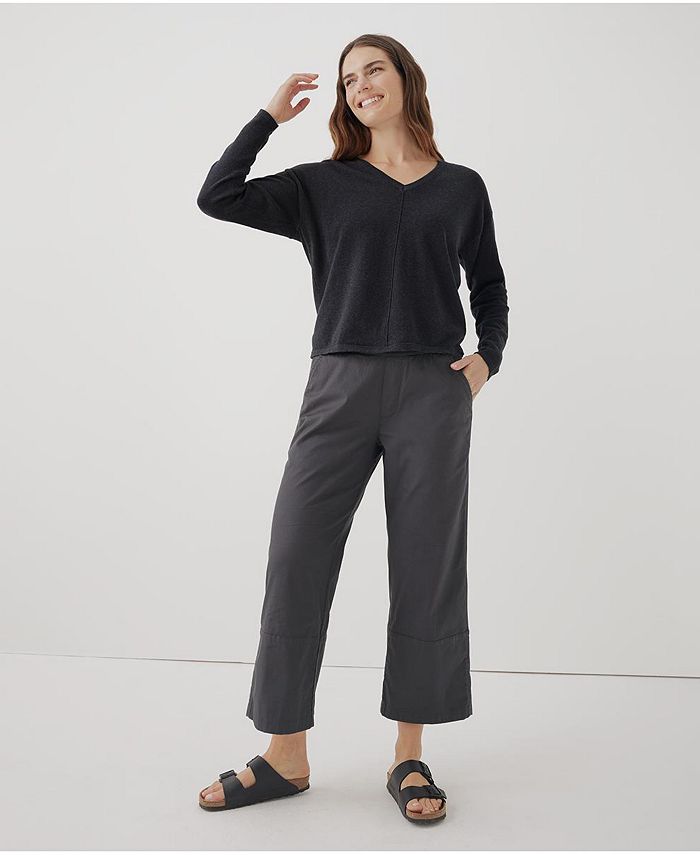 Pact Organic Cotton Classic Fine Knit Relaxed Sweater - Macy's