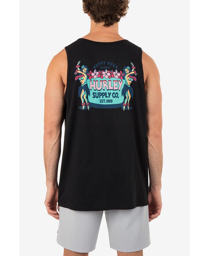 Hurley Men's Everyday Mai Tai Printed Tank Top - Macy's