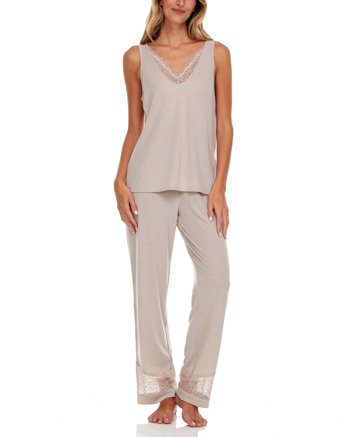 Click here for Flora by Flora Nikrooz Womens Franny Tank and Paja... prices