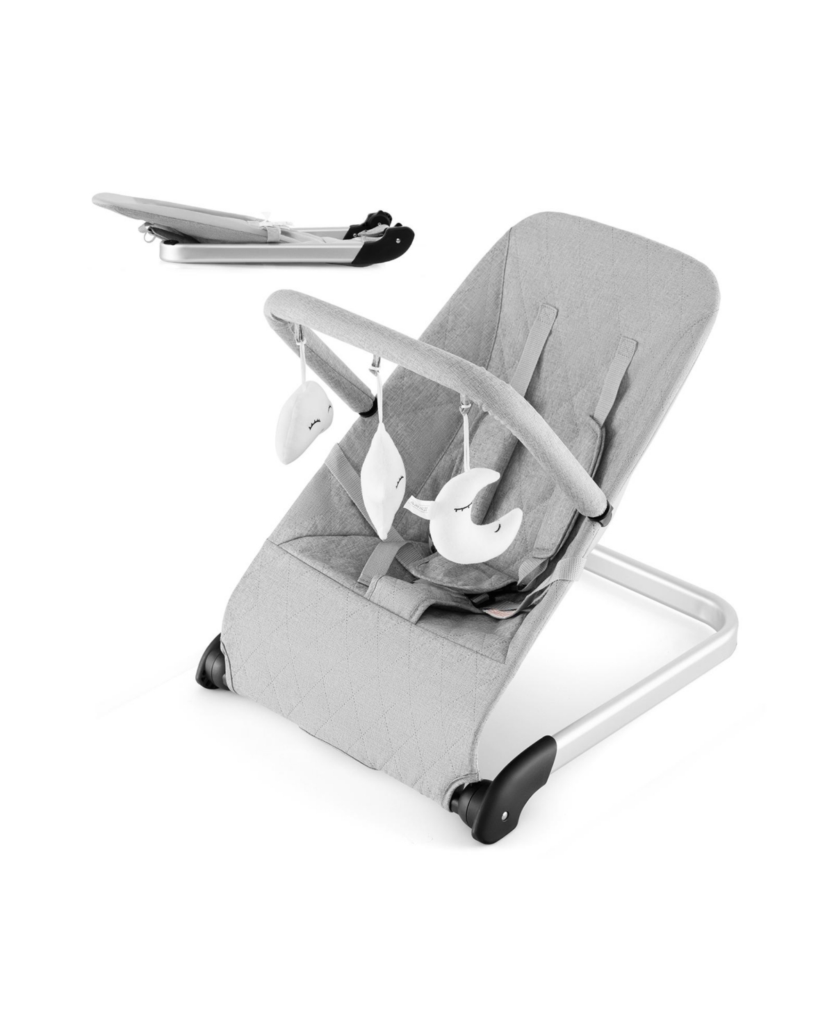 Click here for Foldable Baby Bouncer with Removable Fabric Cover... prices