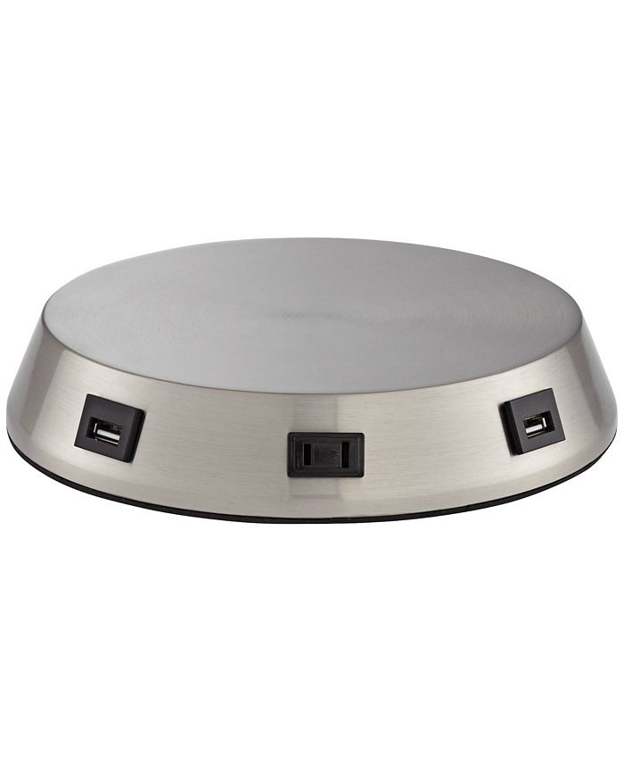 360 Lighting Modern Workstation Table Lamp Base with USB and AC Power ...