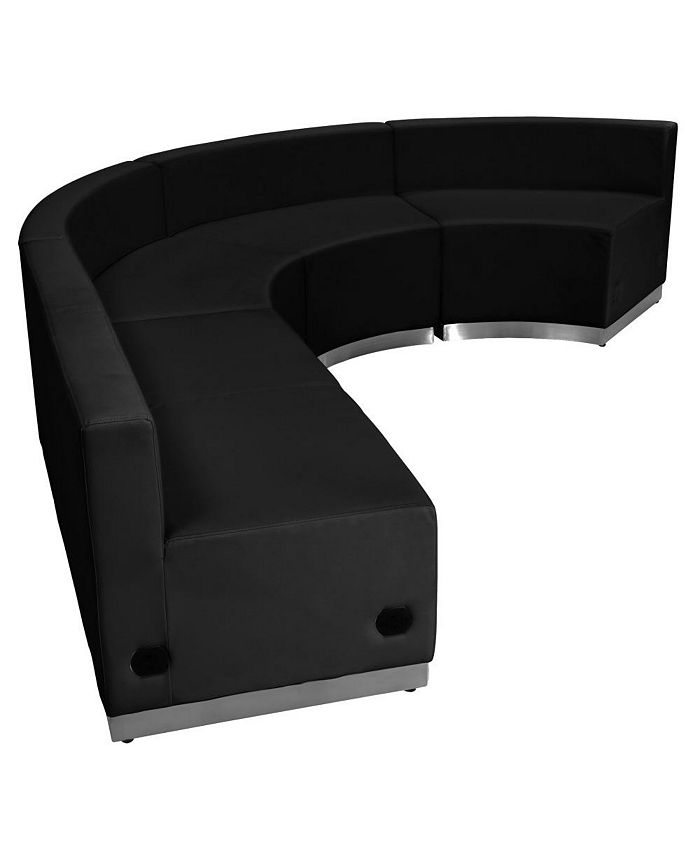 EMMA+OLIVER Modular Reception Seating Configuration, 4 Pieces - Macy's