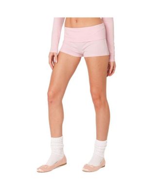 Edikted Women's Meg Fold Over Shorts - Macy's