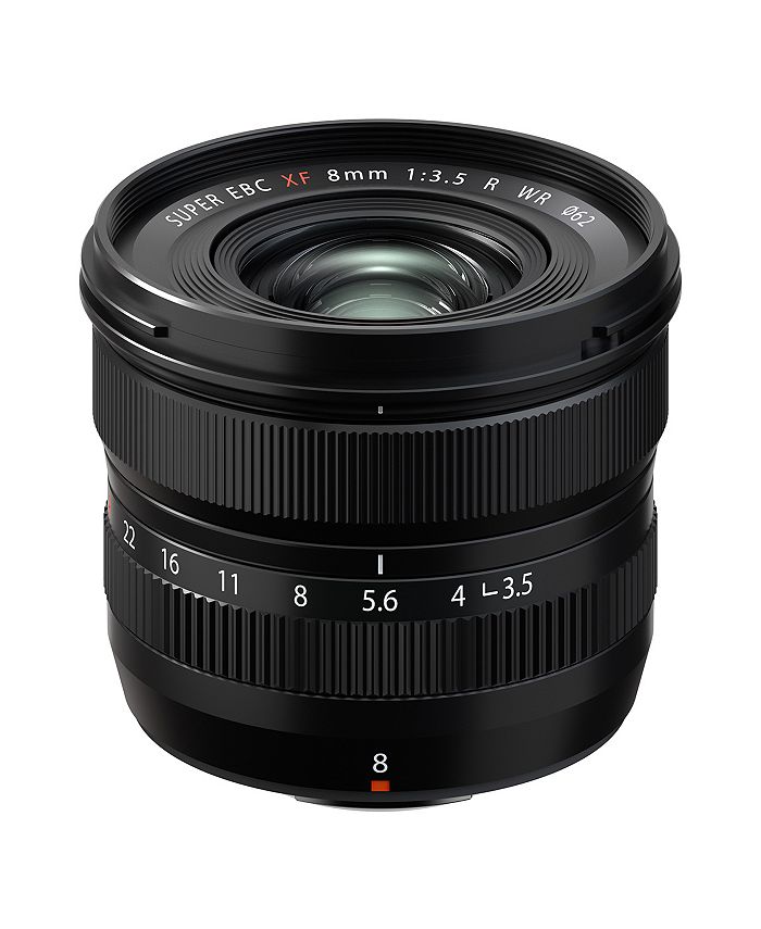Fujifilm Fuji on XF8mm F3.5 R WR Weather-Resistant 35-mm Focal Length ...