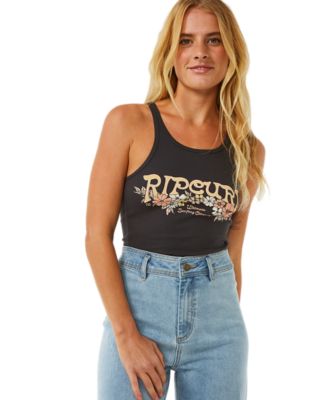 Rip Curl Juniors' Endless Summer Ribbed Tank Top - Macy's