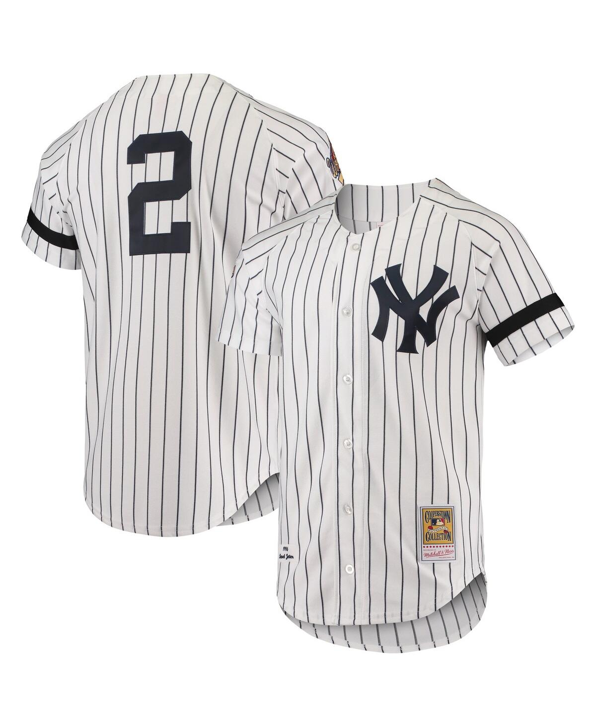 Click here for Mens Mitchell & Ness White New York Yankees Cooper... prices