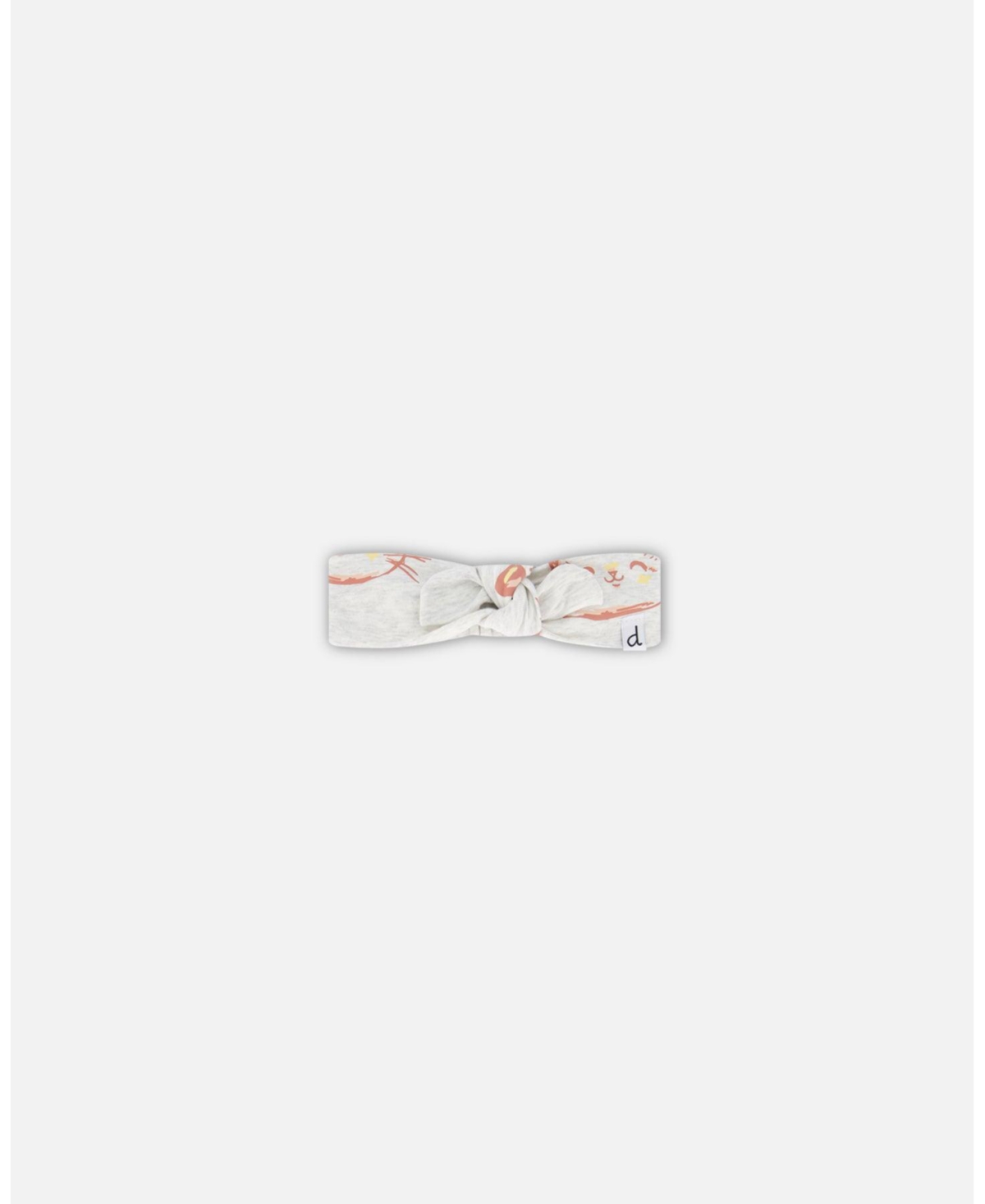 Click here for Baby Girl Organic Cotton Headband Heather Beige Wi... prices
