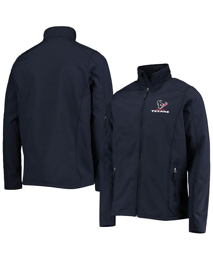 Dunbrooke Men's Navy Houston Texans Big and Tall Sonoma Softshell Full ...