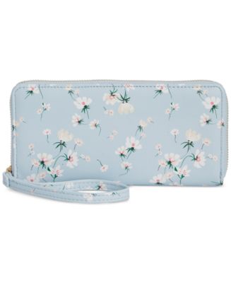 On 34th Angii Zip Around Printed Wallet, Created for Macy's - Macy's
