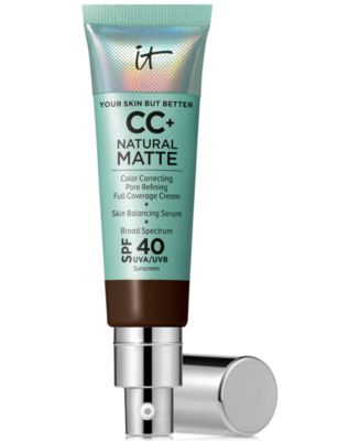 IT Cosmetics CC+ Cream Matte Foundation SPF 40 - Macy's