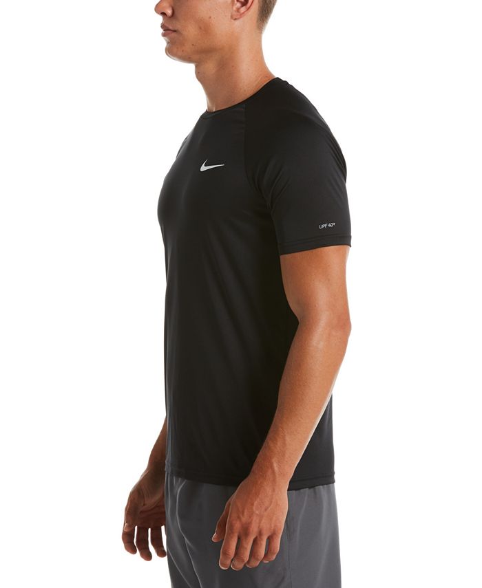 Nike Men's Short Sleeve Hydroguard Logo T-Shirt - Macy's
