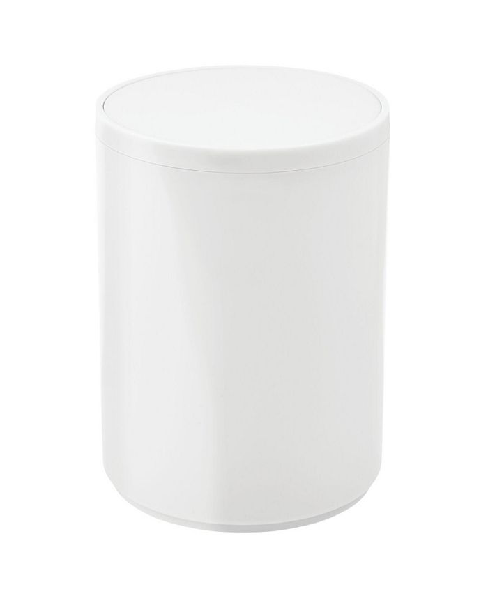 mDesign Round Swing Trash Can Garbage Bin - Macy's