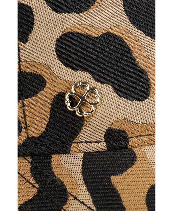 kate spade new york Women's Leopard Brocade Baseball Hat - Macy's